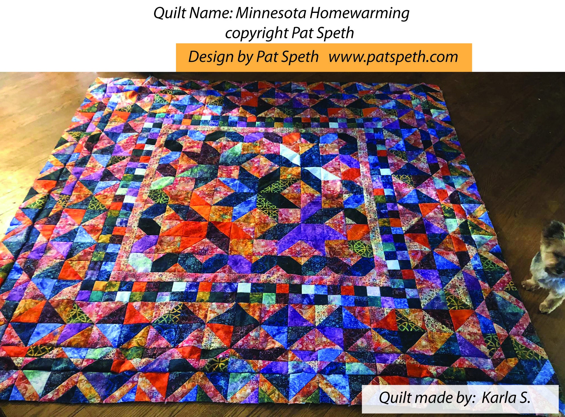 Minnesota Homewarming Quilt Pattern PDF Download Nickel Quilt by Pat ...