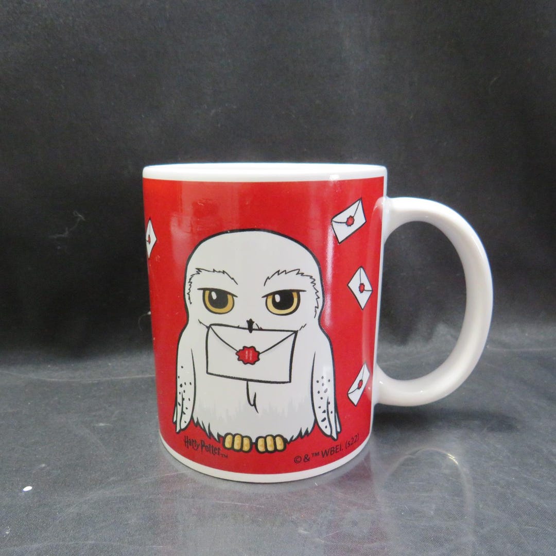 Warner Bros Harry Potter Hedwig Chibi Style Owl Mug - Etsy