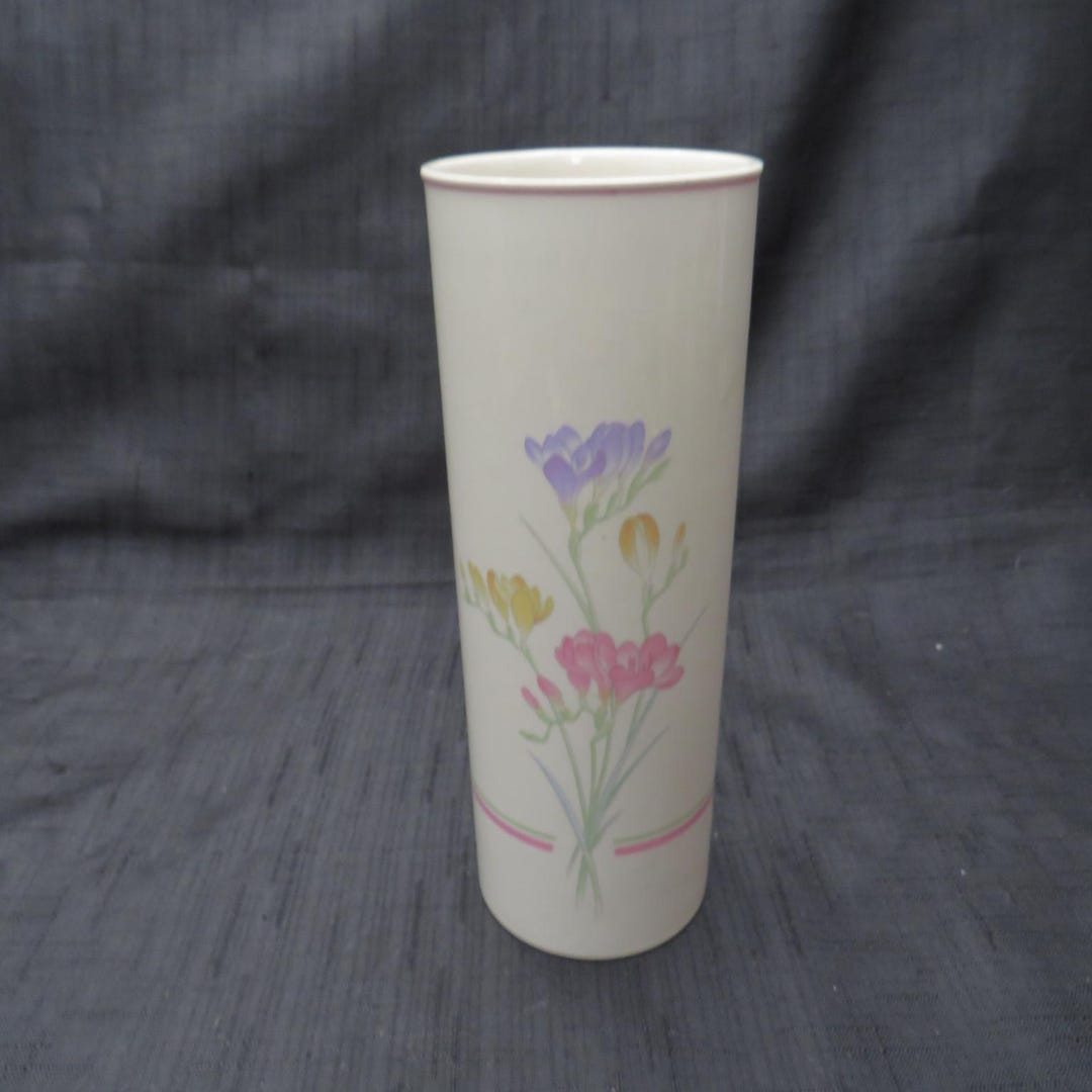Vintage Royal Worcester Spode Palissy Freesia Vase - Etsy