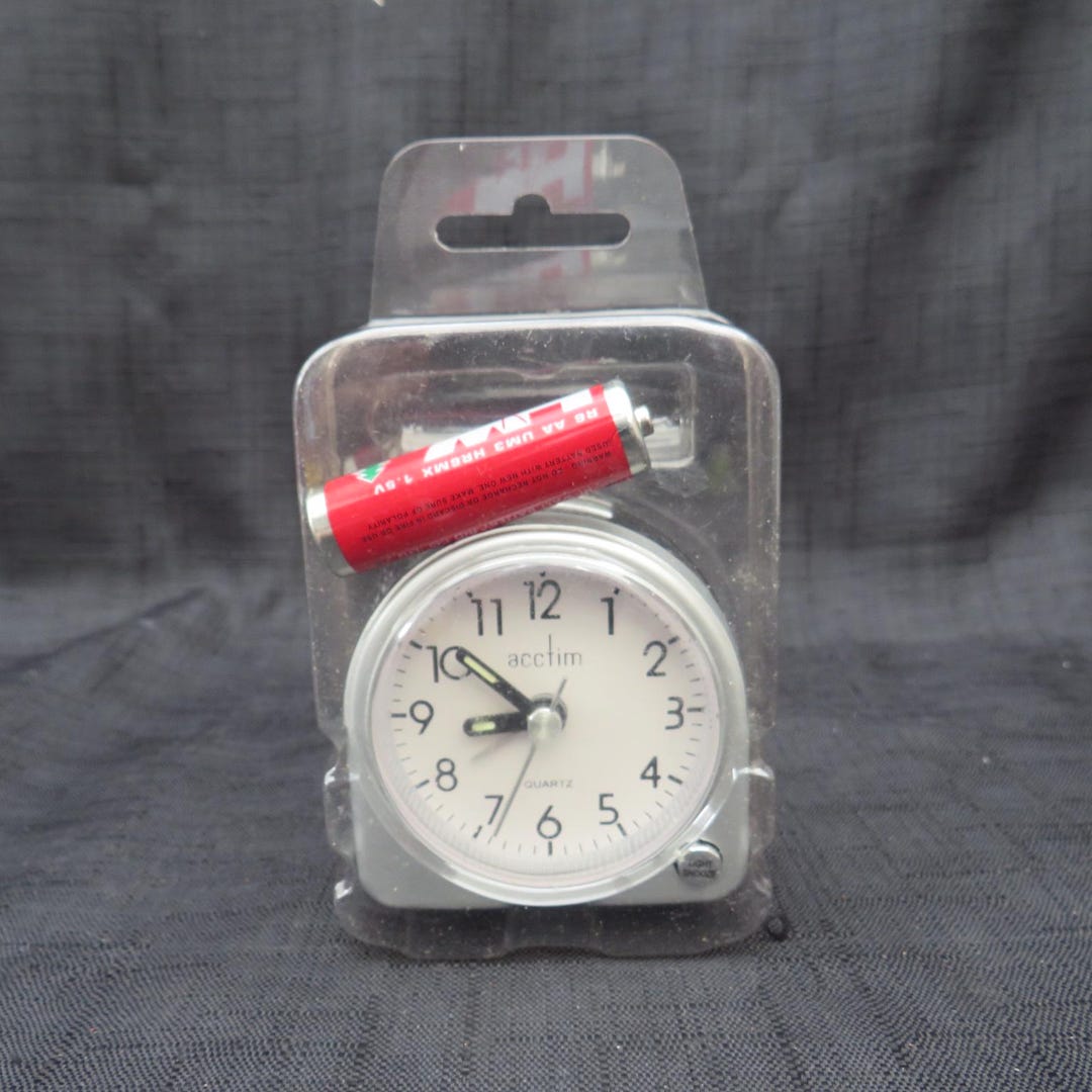 Acctim Travel Alarm Clock - Etsy