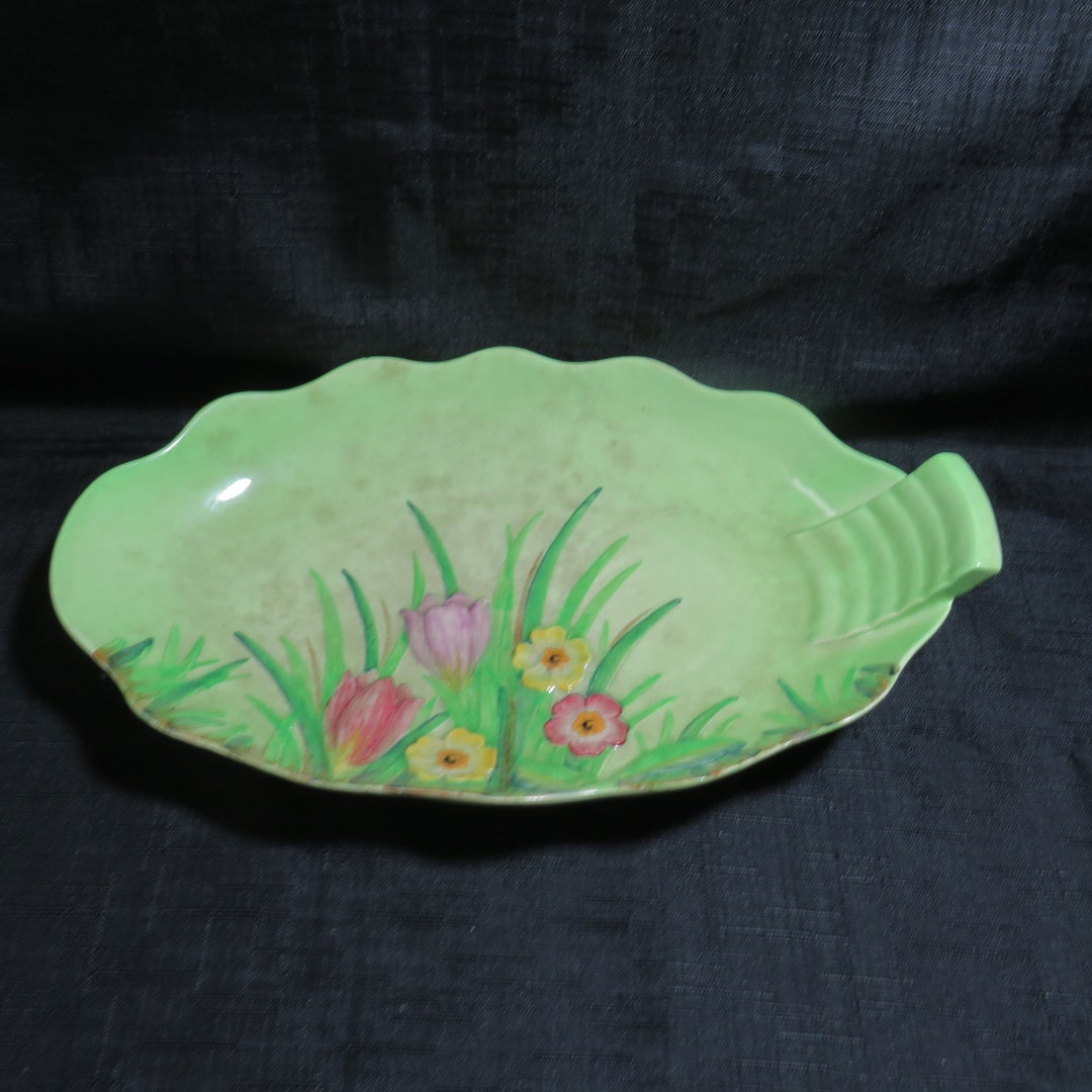 Carlton Ware Australian Design Crocus Pattern Oval Dish - Etsy