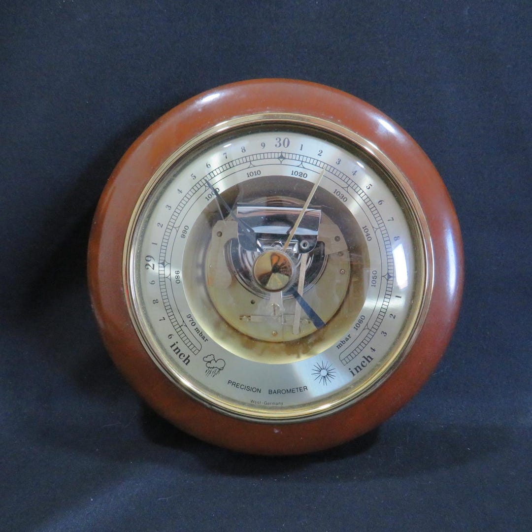 Vintage West Germany Präzisions Barometer - Etsy.de