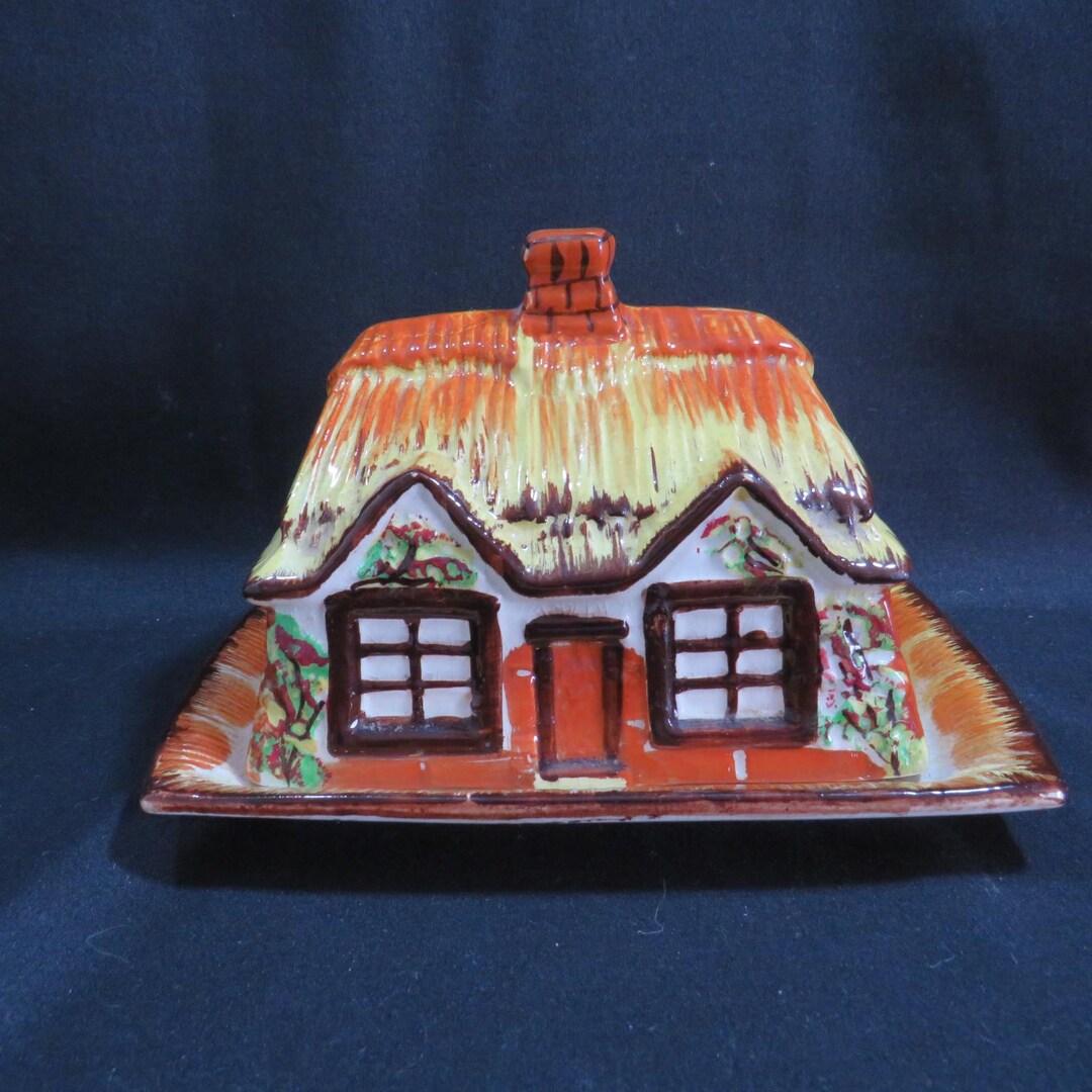 Vintage Price Bros Cottage Ware Butter Dish - Etsy