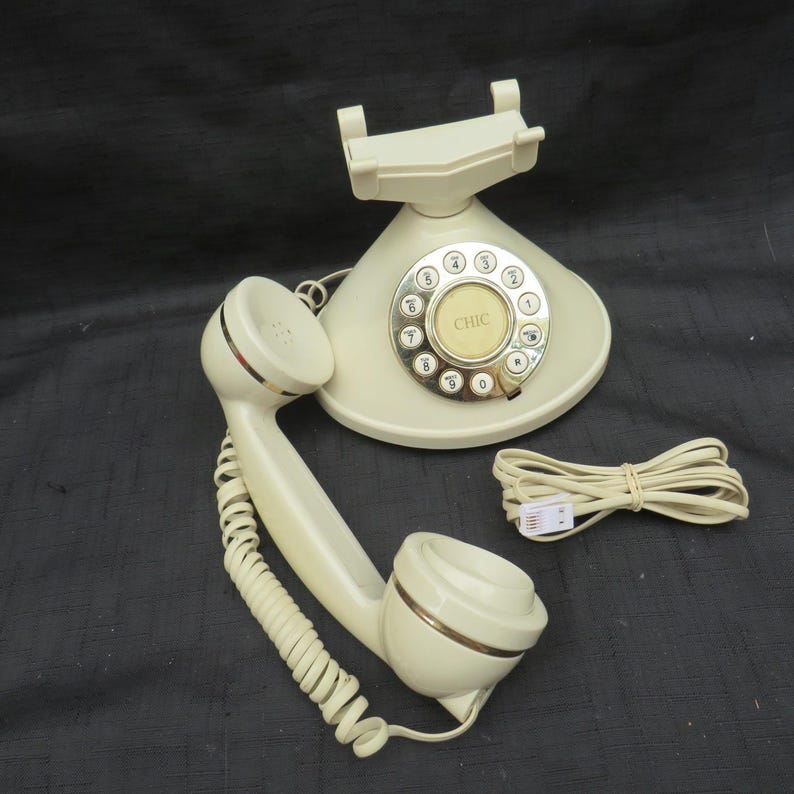 Retro Mybelle 373P Chic Corded Telephone parts, Repair or Decorate - Etsy