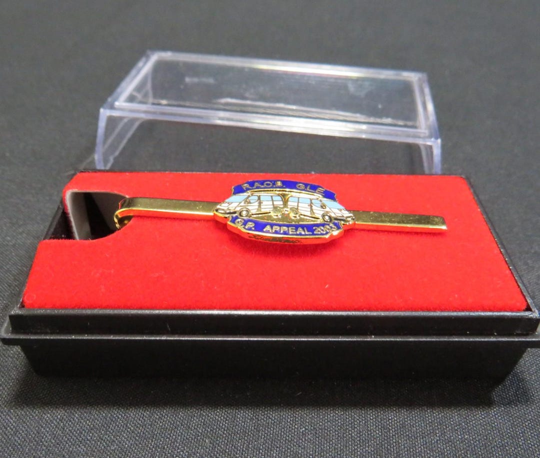 Vintage RAOB GLE GP Appeal 2003 Twin Minibuses Enamel Tie Clip - Etsy