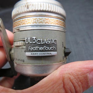 Vintage Zebco UL3 Classic Feathertouch Fishing Reel - Etsy