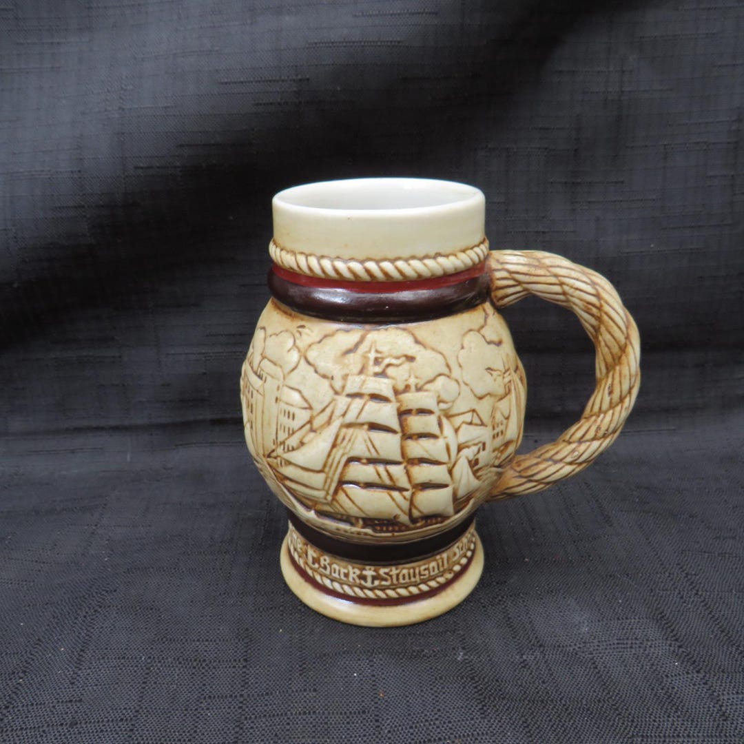 Vintage Avon Ceramic Beer Stein - Etsy