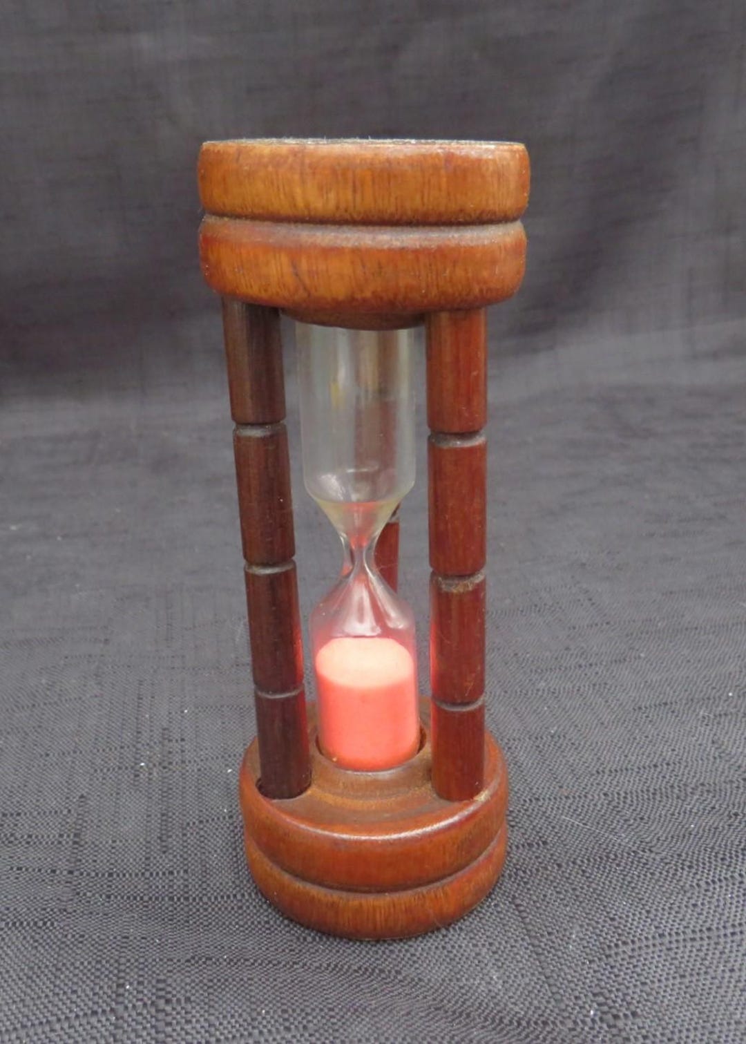 Vintage Traditional Wooden Sand Timer - Etsy