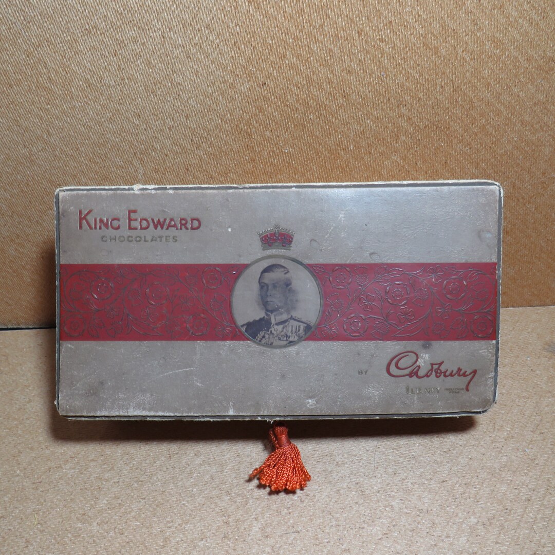 King Edward VIII Cadbury Chocolate Box - Etsy