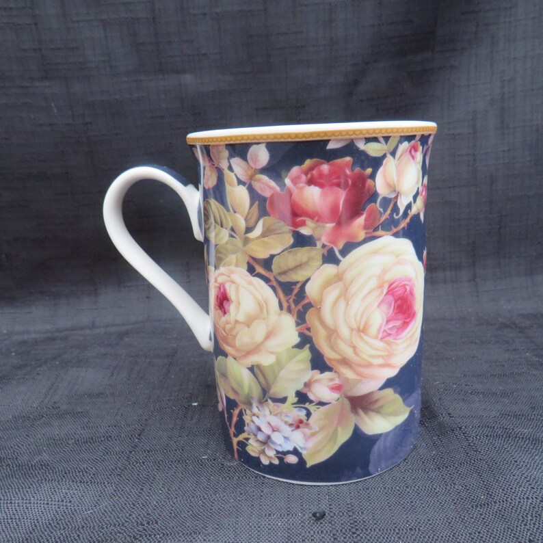The Leonardo Collection Rose Blossom Mug - Etsy