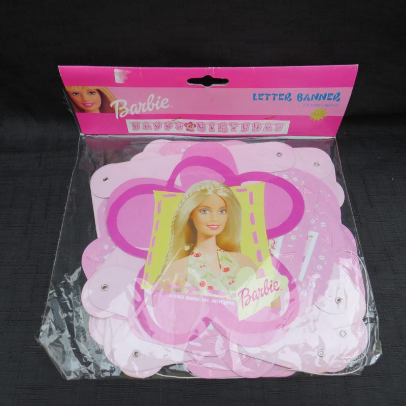 Barbie Banner - Etsy