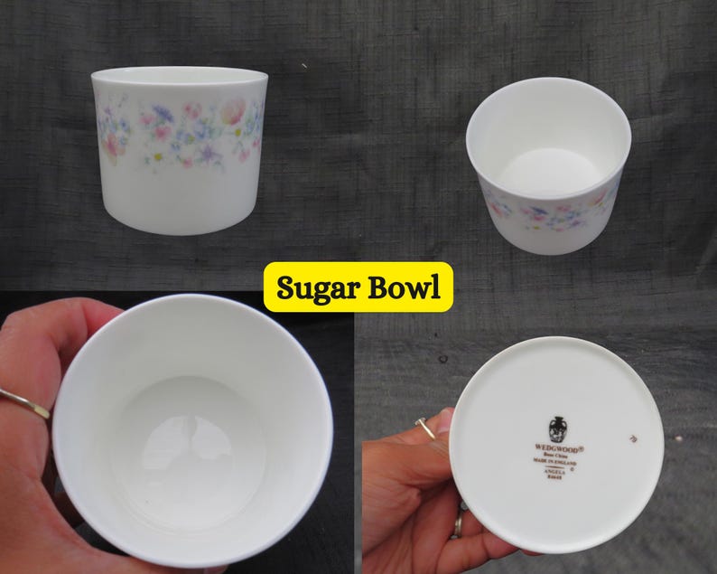 Vintage Wedgwood Bone China Angela Plates & Tea Wares - Etsy