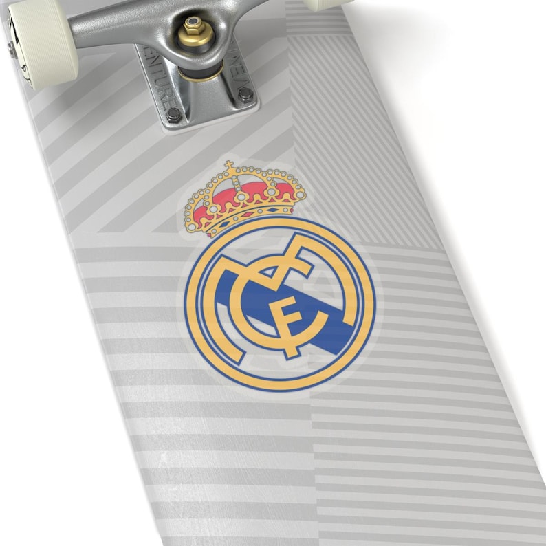 Real Madrid Original Logo Decal Cut to Shape in Vinyl Real Madrid ...