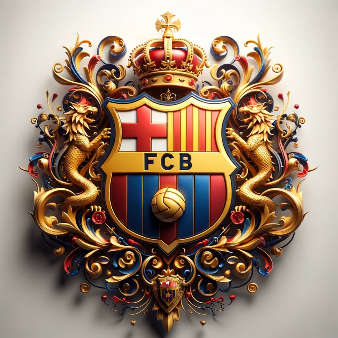 Barcelona FC Soccer Club PNG and JPG. (bonus Inside Gift) - Etsy