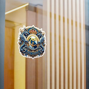 Real Madrid Cut Vinyl Decals Sticker - Etsy