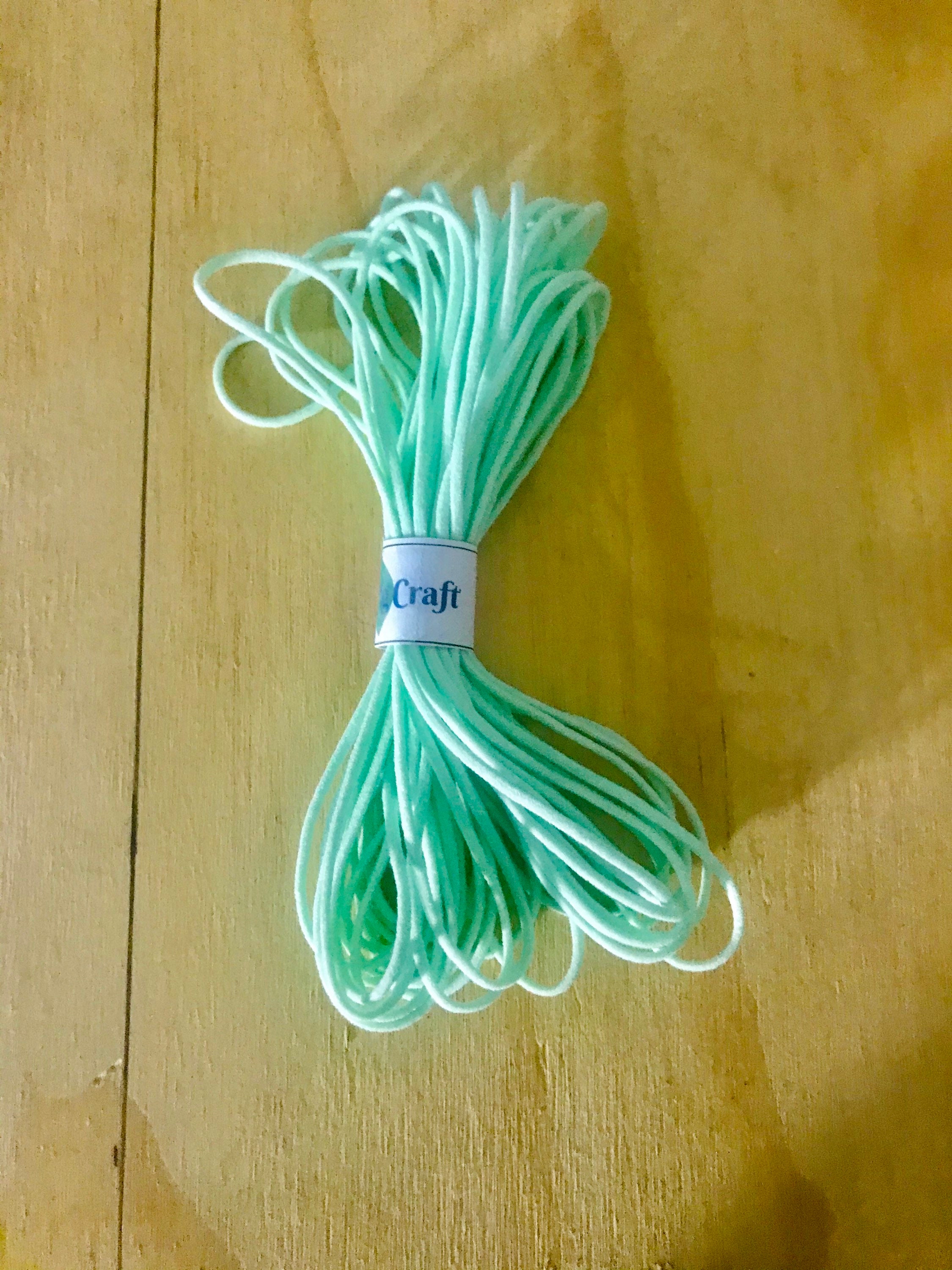 Round Elastic Cord for Face Masks Crafts Beading | Etsy
