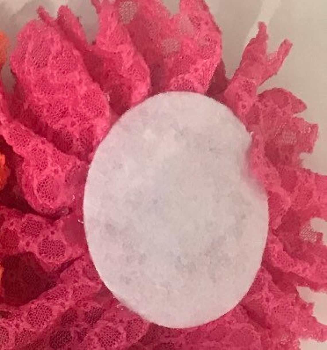 4” Lace Chiffon Flower| Fabric Flower Heads| Chic Flower| DIY Baby ...