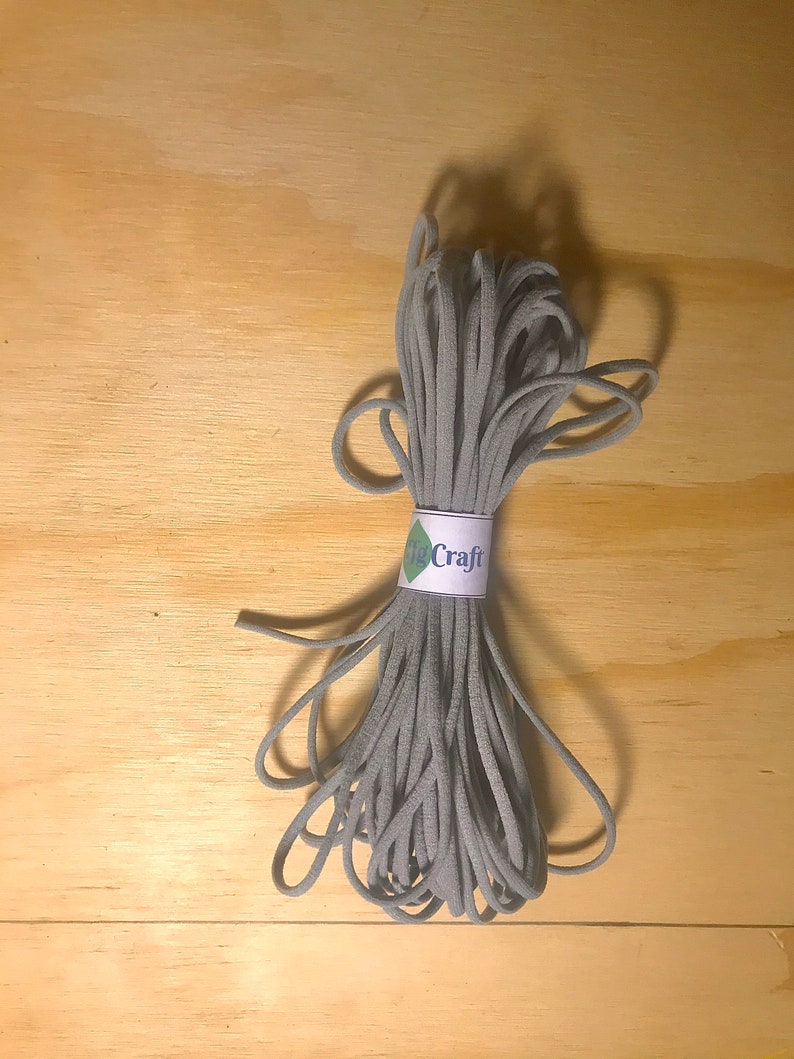 Round Elastic Cord for Face Masks Crafts Beading | Etsy