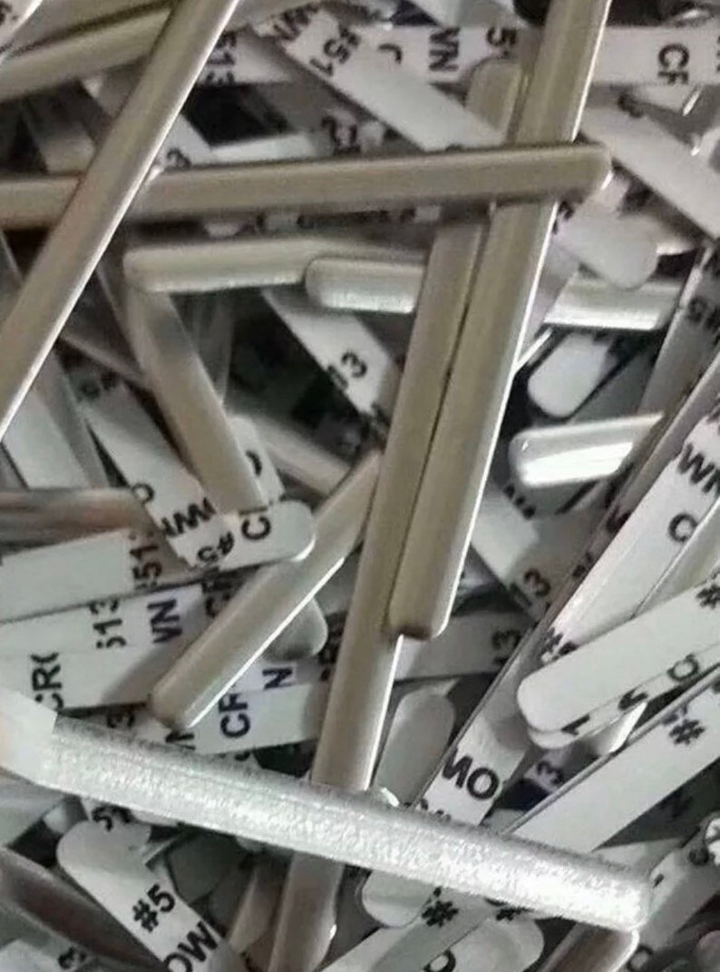 Nose Wire Metal Nose Bridge Wire With Glue for Face Mask - Etsy