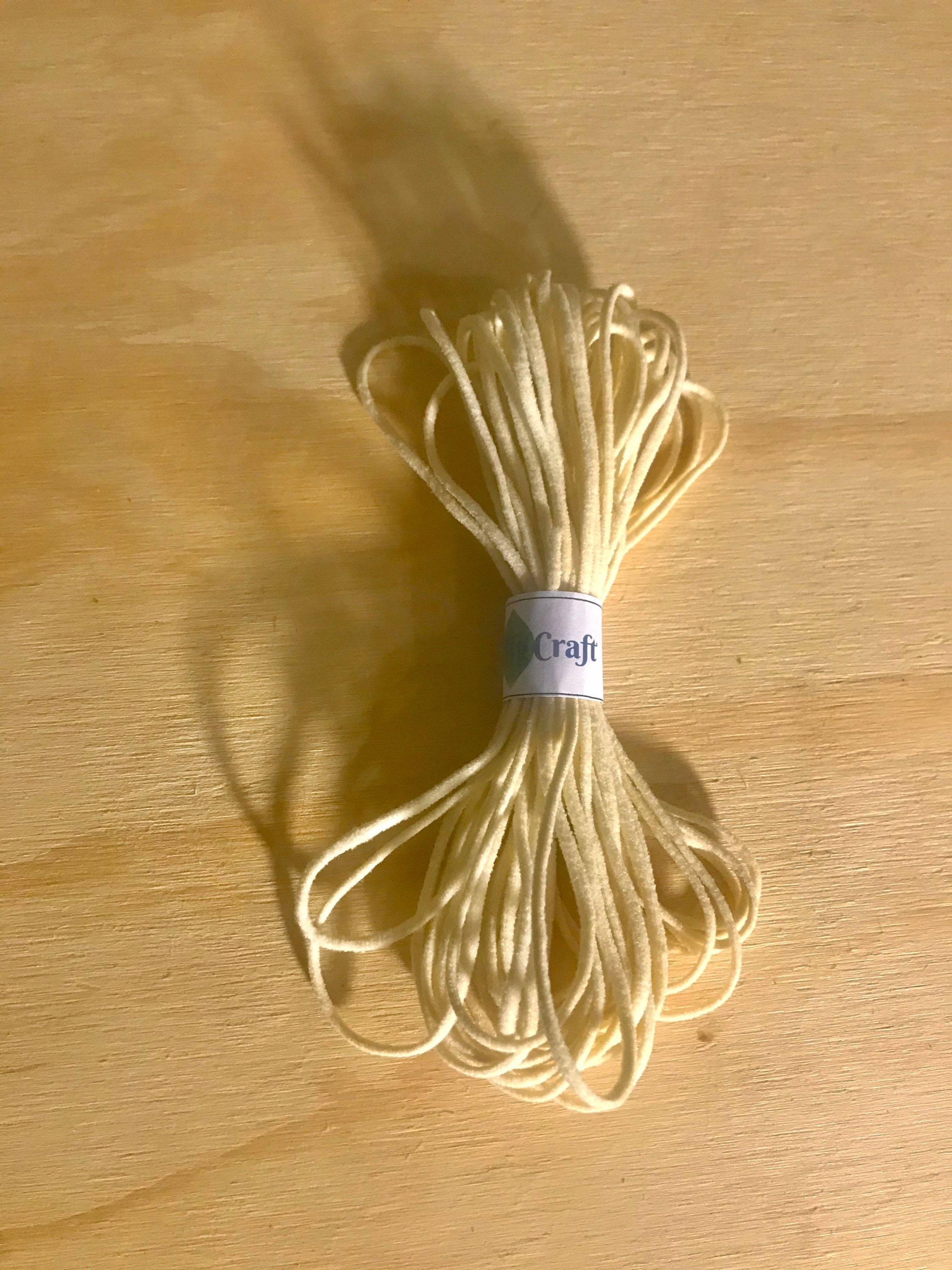 Round Elastic Cord For Face Masks Crafts Beading | Etsy