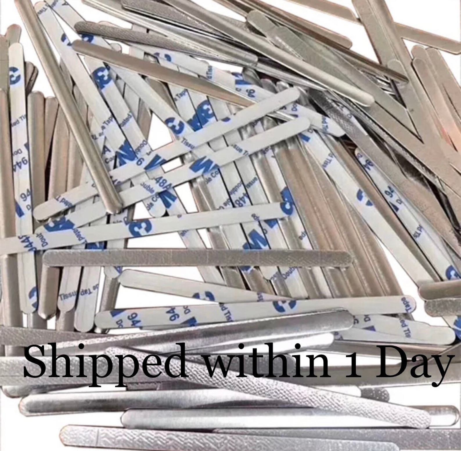 Nose Wire | Metal Nose Bridge Wire With Glue for Face Mask | 3M ...