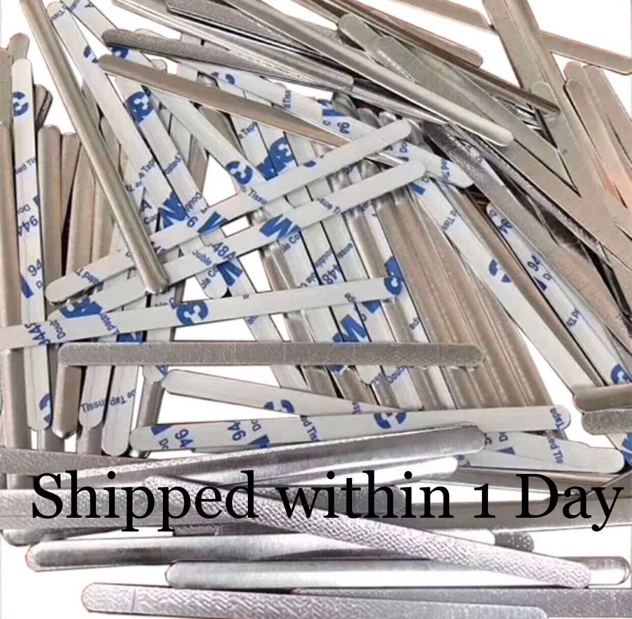 Nose Wire | Metal Nose Bridge Wire With Glue for Face Mask | 3M ...