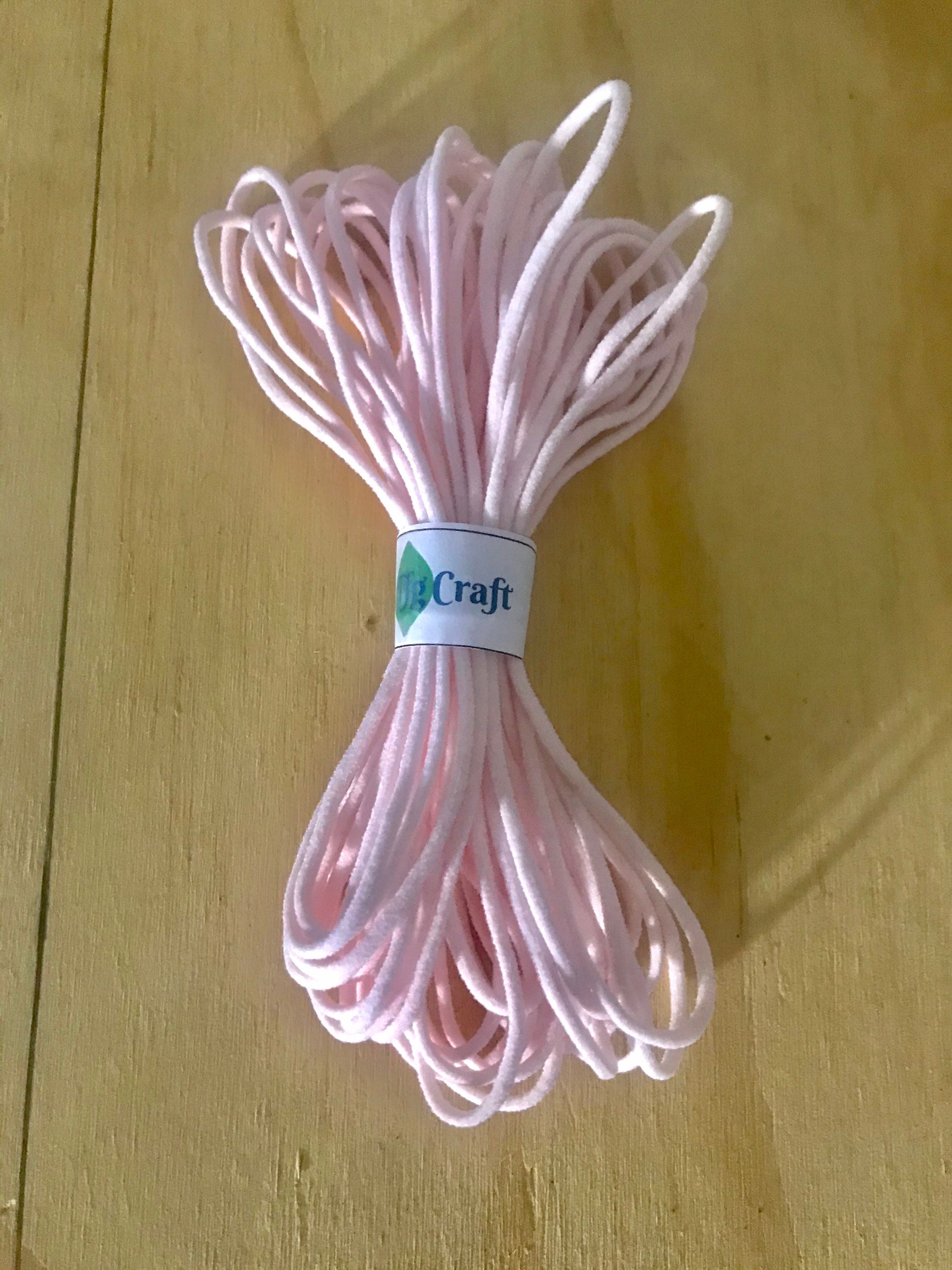 Round Elastic Cord for Face Masks Crafts Beading | Etsy