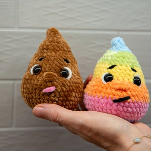 Mr.pooper Crochet Pattern 4in1 - Keychain, Pride, Unicorn - Etsy