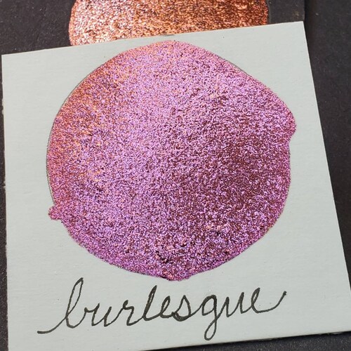 Blush Metallic Shimmering Handmade Watercolor Paint for - Etsy