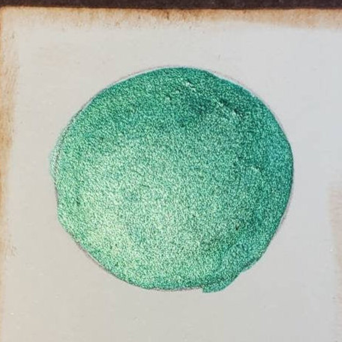 Ivy Green Metallic Shimmering Handmade Watercolor Paint for - Etsy