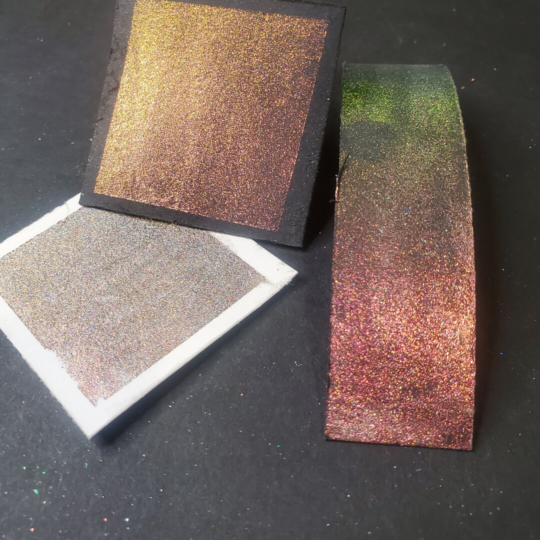 Coral Reef, A Holographic Color Shifting Handmade Watercolor Paint - Etsy