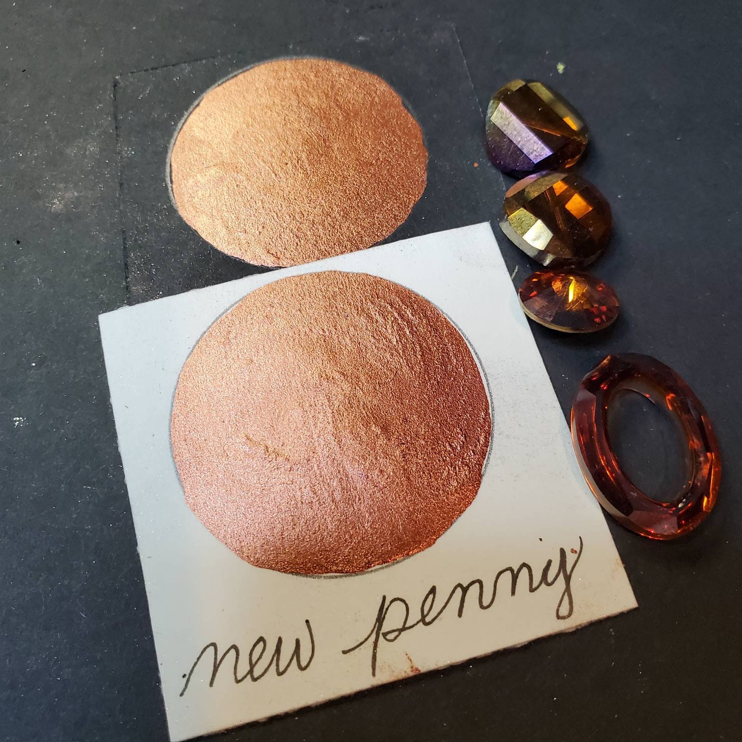 New Penny Handmade Shimmering Watercolor Paint - Etsy