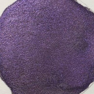 Deep Plum, Metallic, Shimmering, Handmade Watercolor Paint for Painting ...