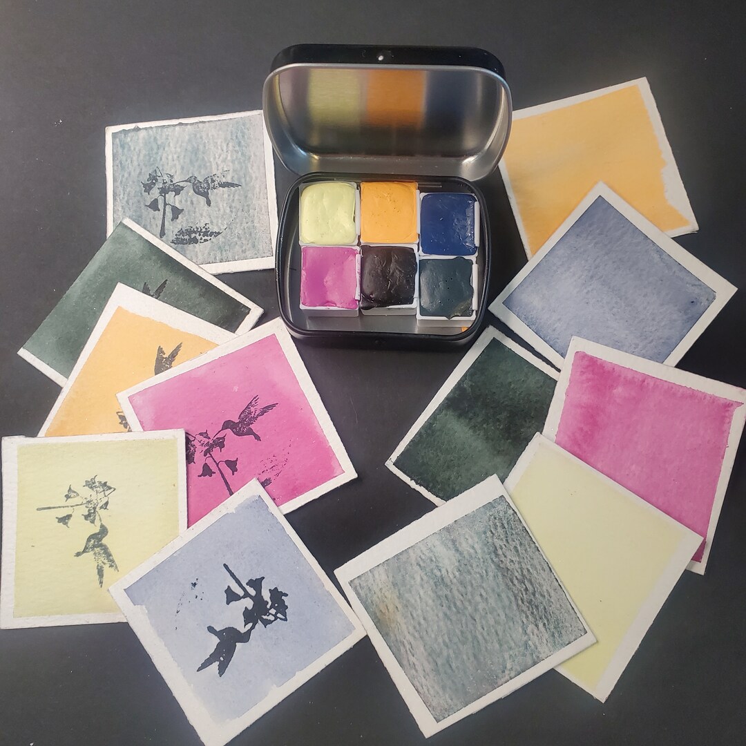Morning Meadow, Handmade Watercolor Paint for Painting, Artist Grade ...