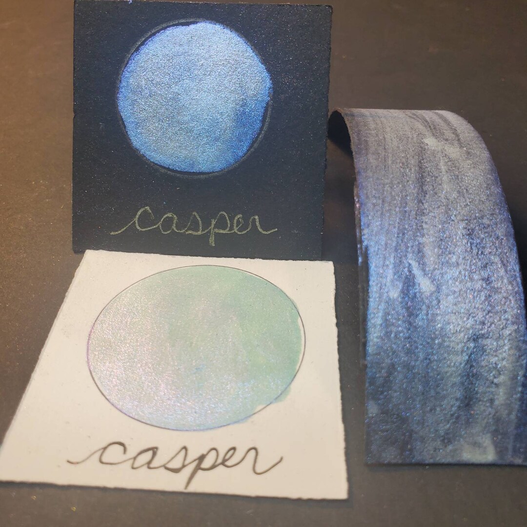 Casper, Metallic, Shimmering, Handmade Watercolor Paint for Painting ...