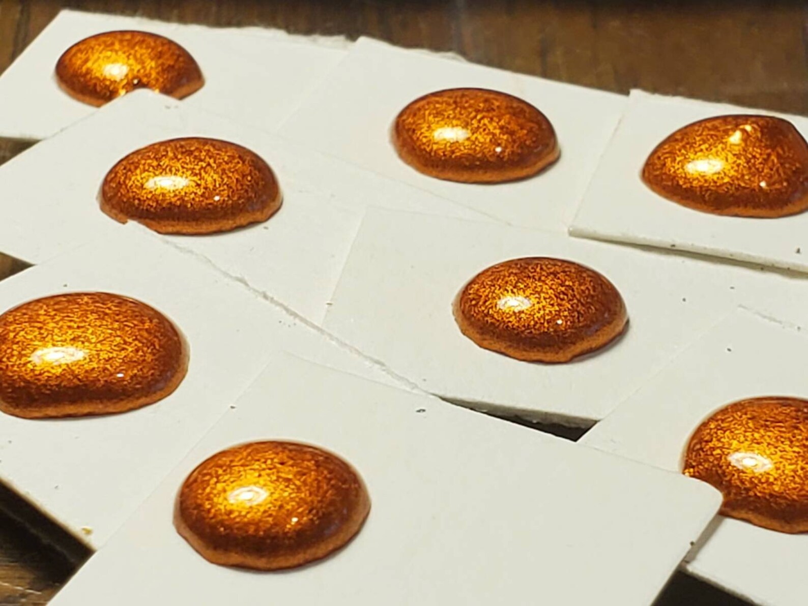 Sunset Metallic Shimmering Handmade Watercolor Paint for - Etsy