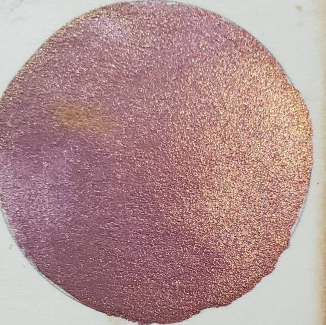Blush Metallic Shimmering Handmade Watercolor Paint for | Etsy