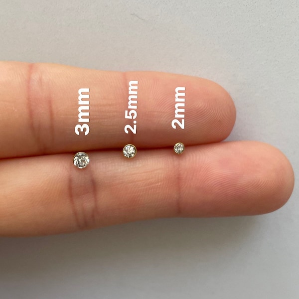 2mm Nose Stud - Etsy