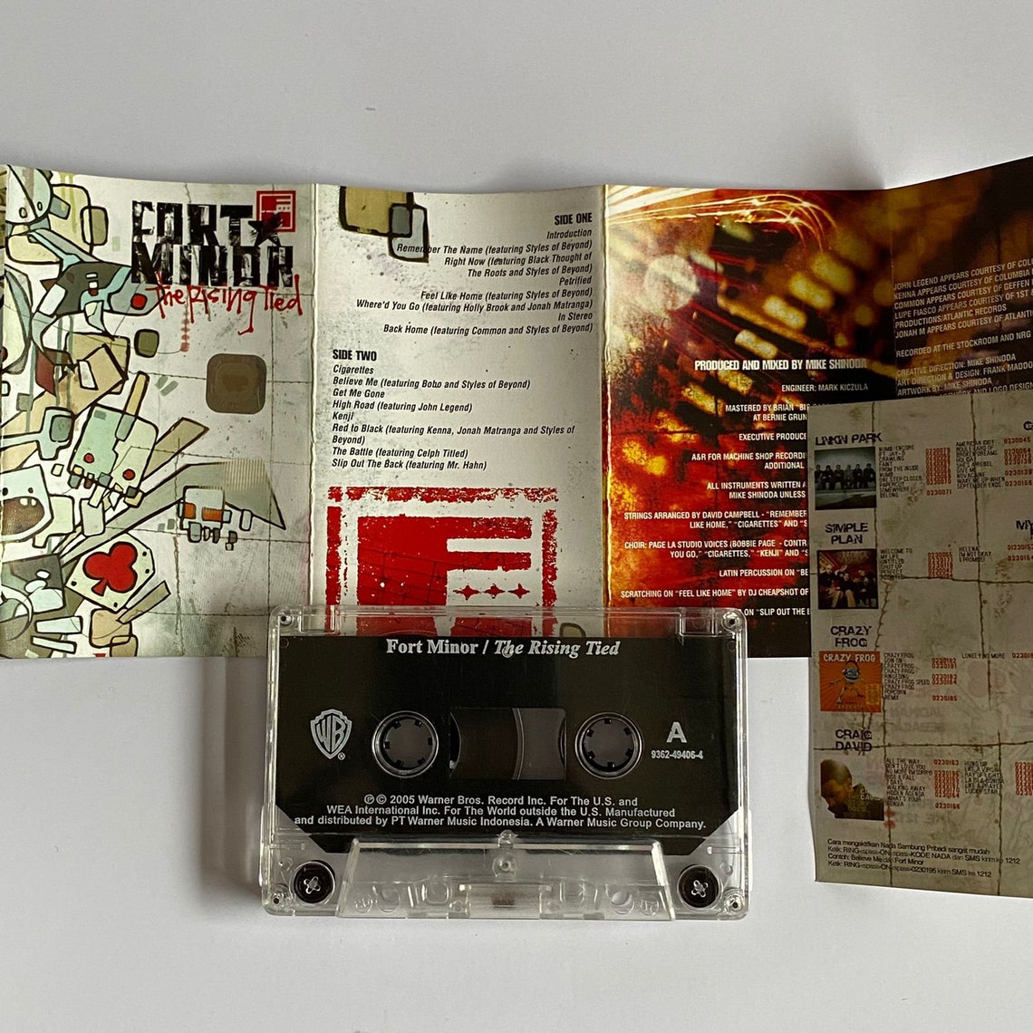 Linkin Park Fort Minor / Hybrid Theory Meteora Minutes to - Etsy