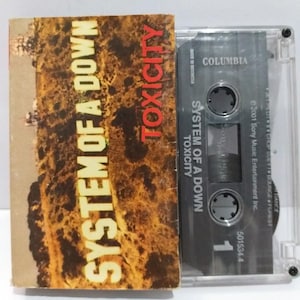 System of A Down - Audio Cassette Tape - Etsy