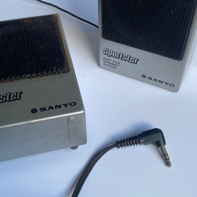 Sanyo Sportster Mini Size Speaker System Vintage Speaker - Etsy