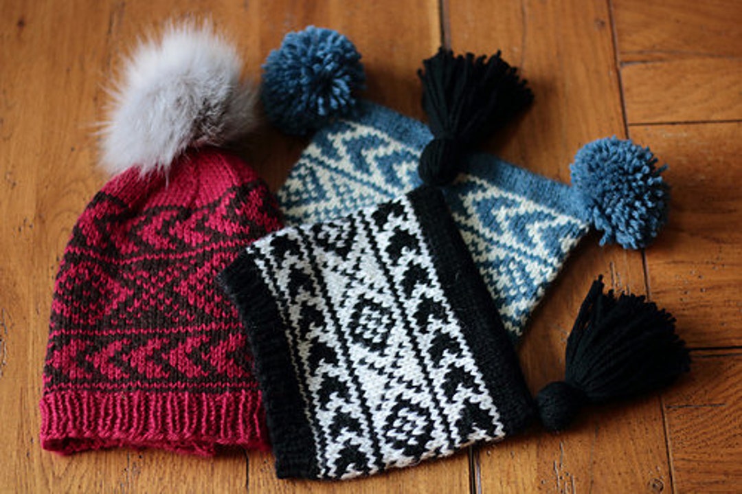 A Seafaring Man Fair Isle Knitted Hat Pattern - Etsy