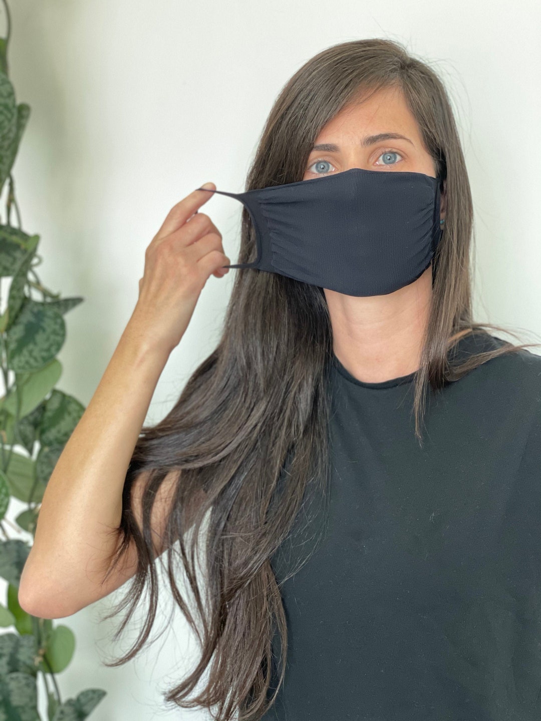 Face Mask - Nylon Spandex Mask - Washable Mask - Filter Pocket - Sport ...