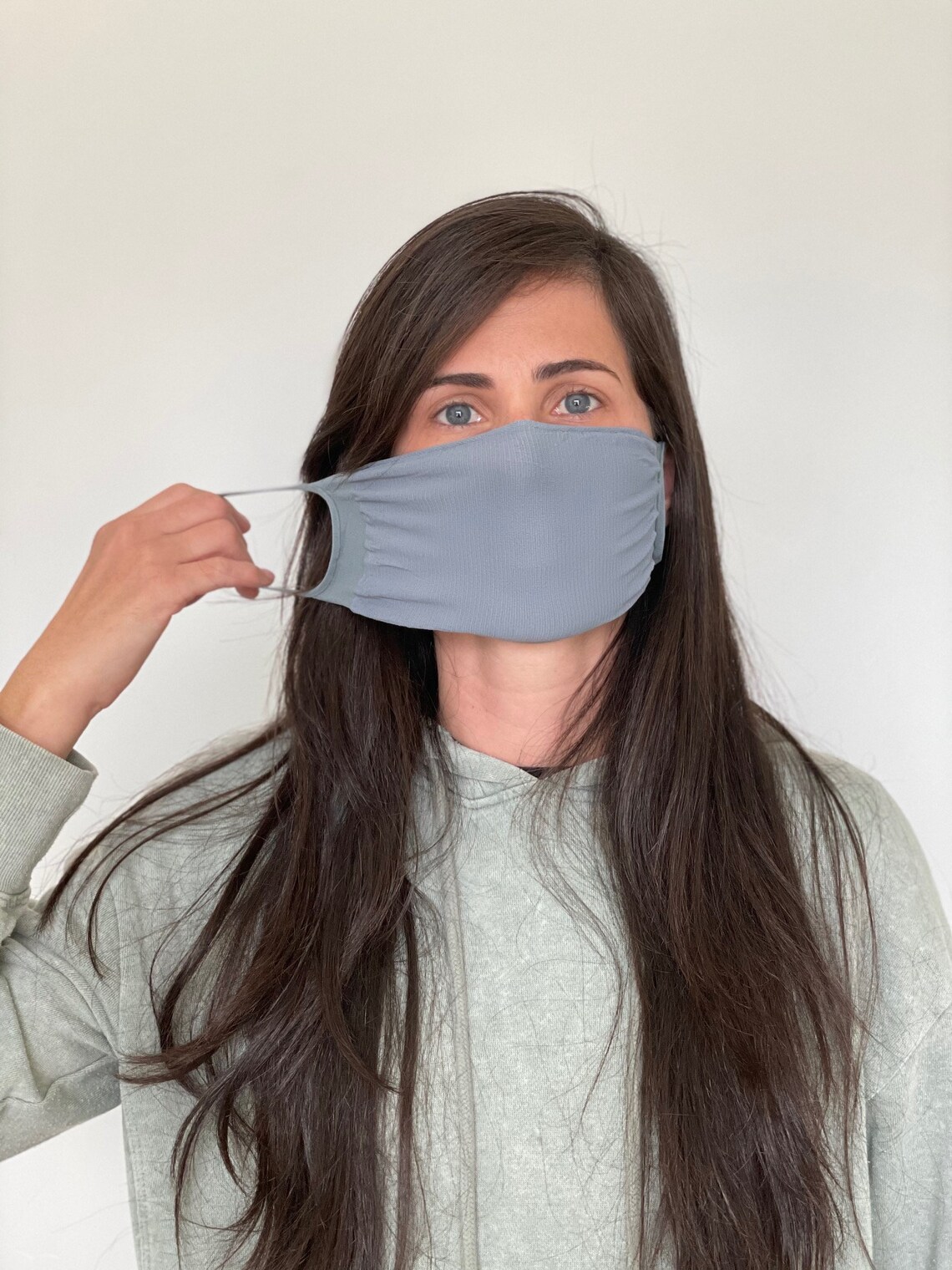 Face Mask Nylon Spandex Mask Washable Mask Filter Pocket | Etsy