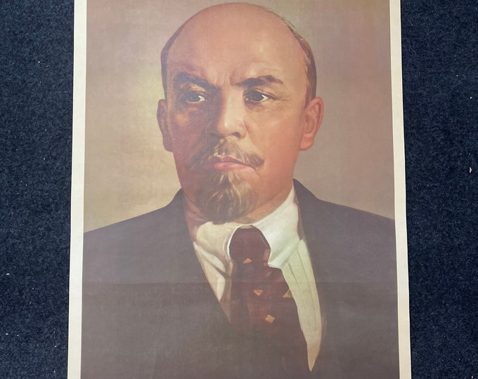 Original 1960s Vladimir Lenin Russia Chinese Cultural Revolution ...