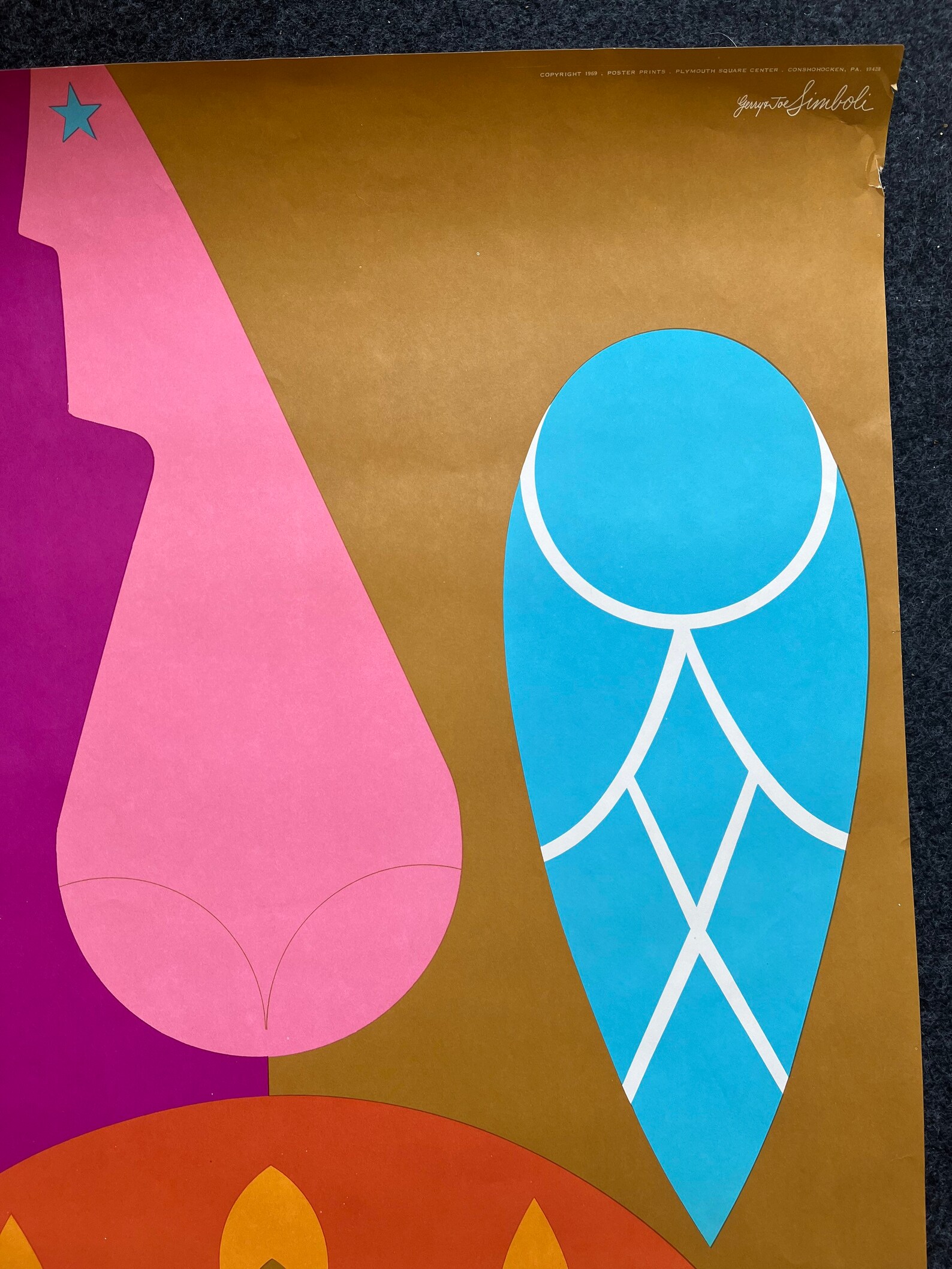 Original 1969 Horoscope Virgo Zodiac Poster Joe Simboli - Etsy