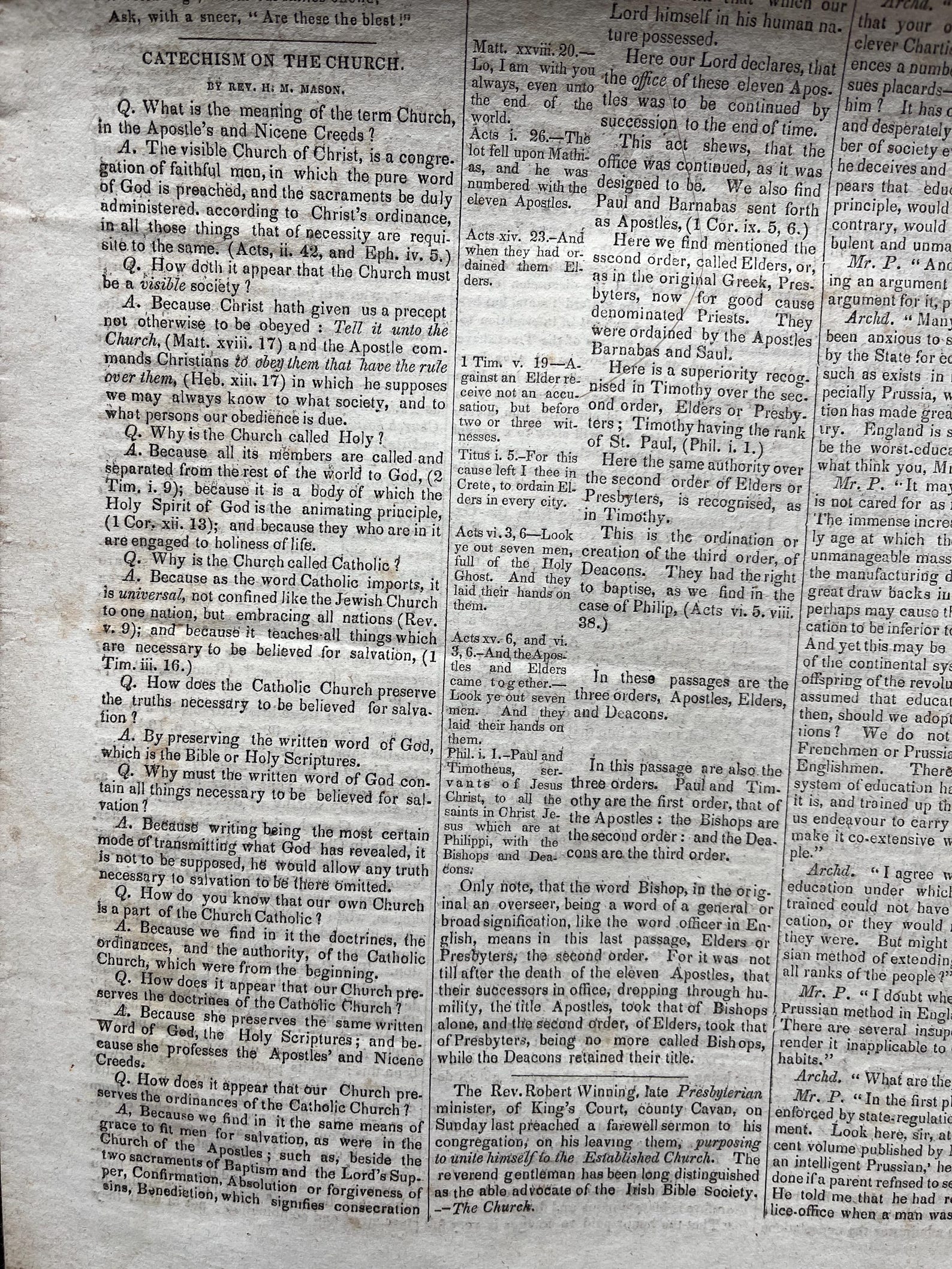 1840s Christian Religious Newspaper: Jesus Prayer, Protestant Decor - Etsy