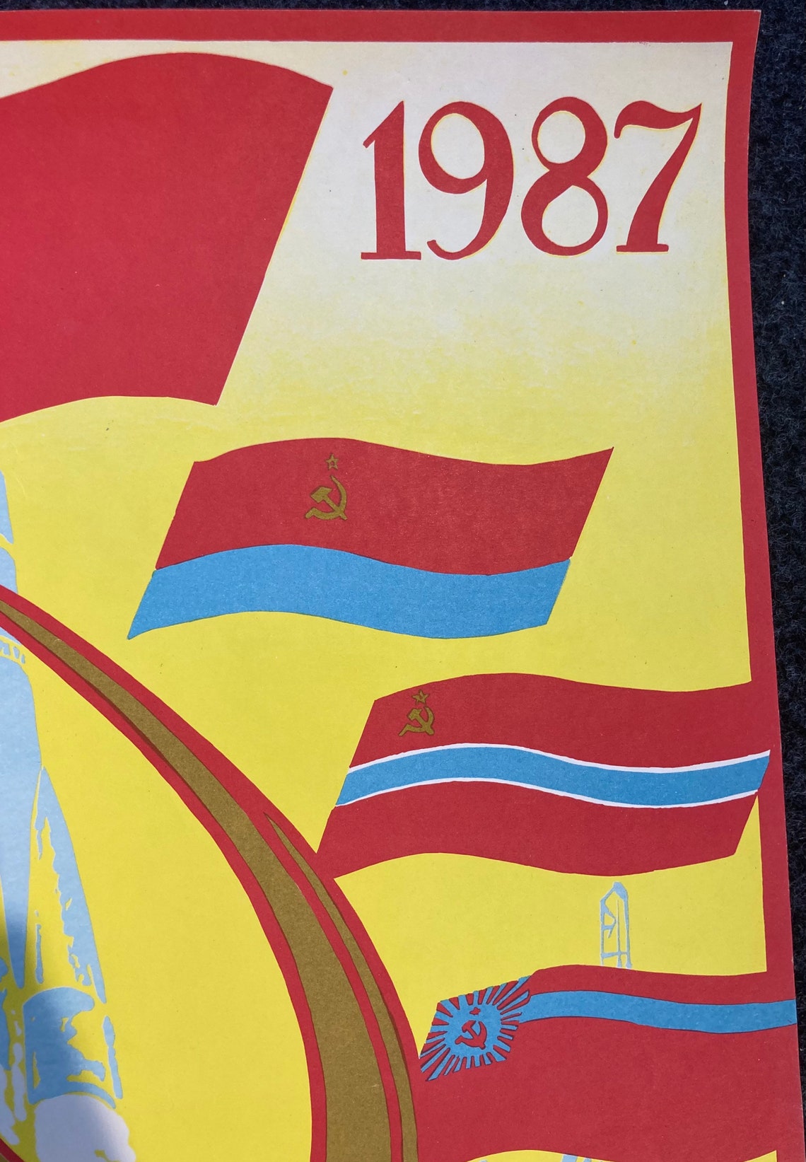 Original 1987 Soviet Union Celebrates Communist Unity and - Etsy