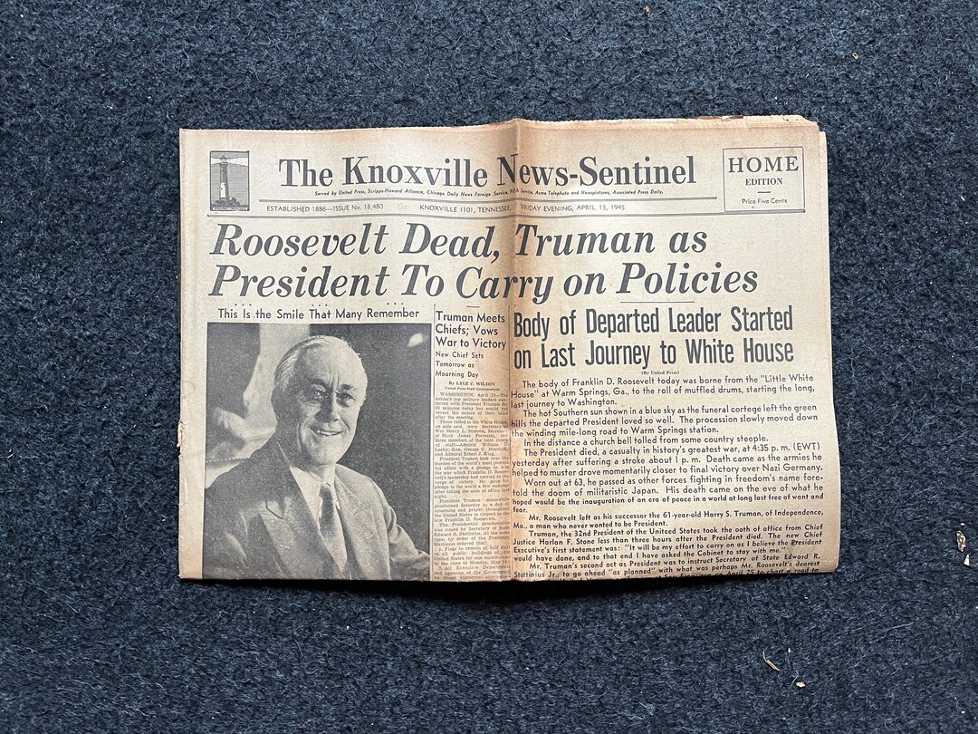 1945 WW2 FDR Death World War 2 History Death of President Roosevelt in ...