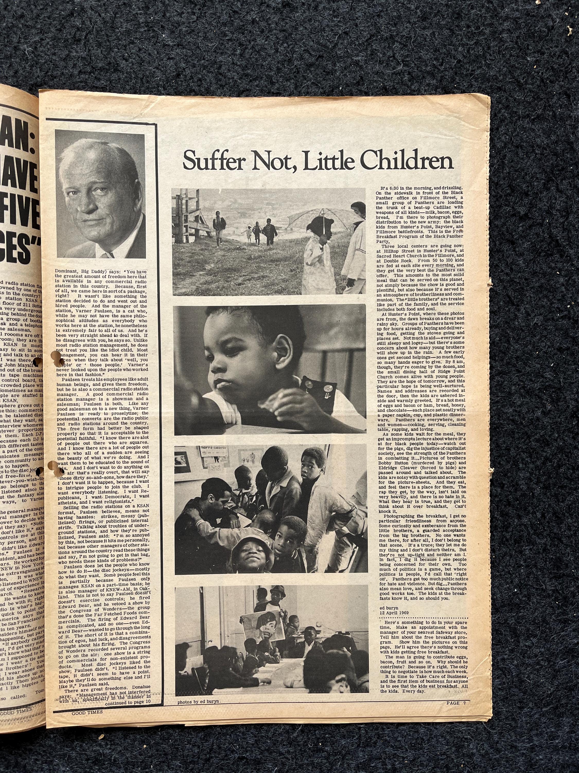 1969 San Francisco Leftist Newspaper Vintage Ephemera Gifts, Vintage ...
